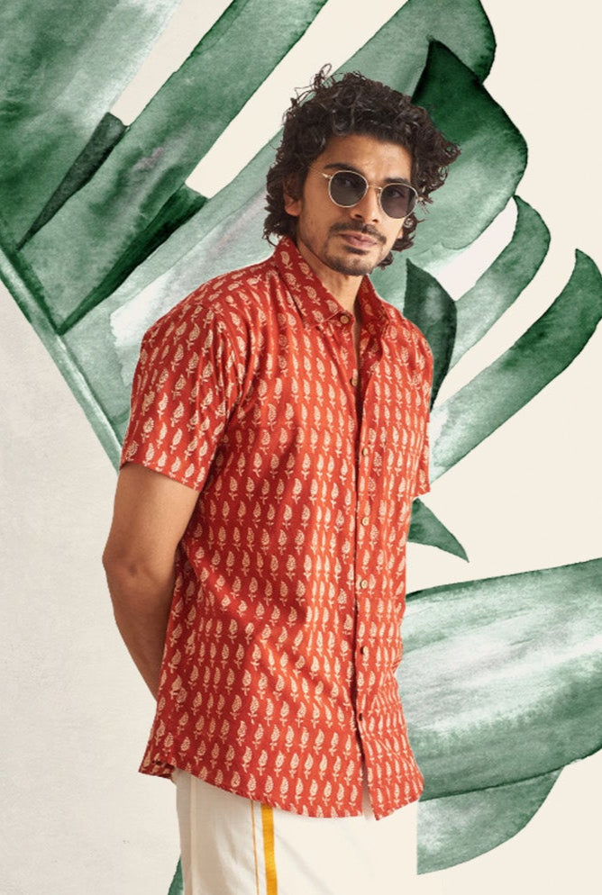 Patrah | Pure Cotton & Ethnic Printed Shirts for Men